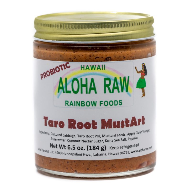 Taro Root Mustart | Aloha Raw